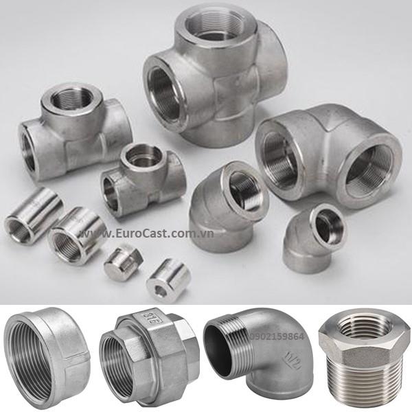 Investment casting of stainless steel pipe fitting parts