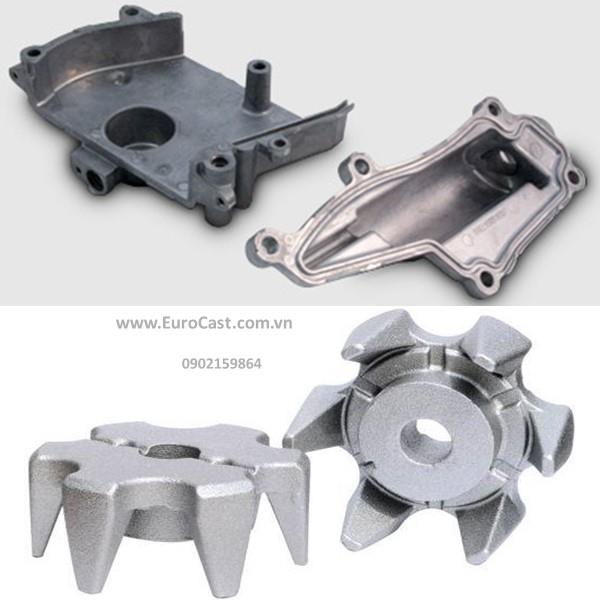 Investment casting of ship impellers